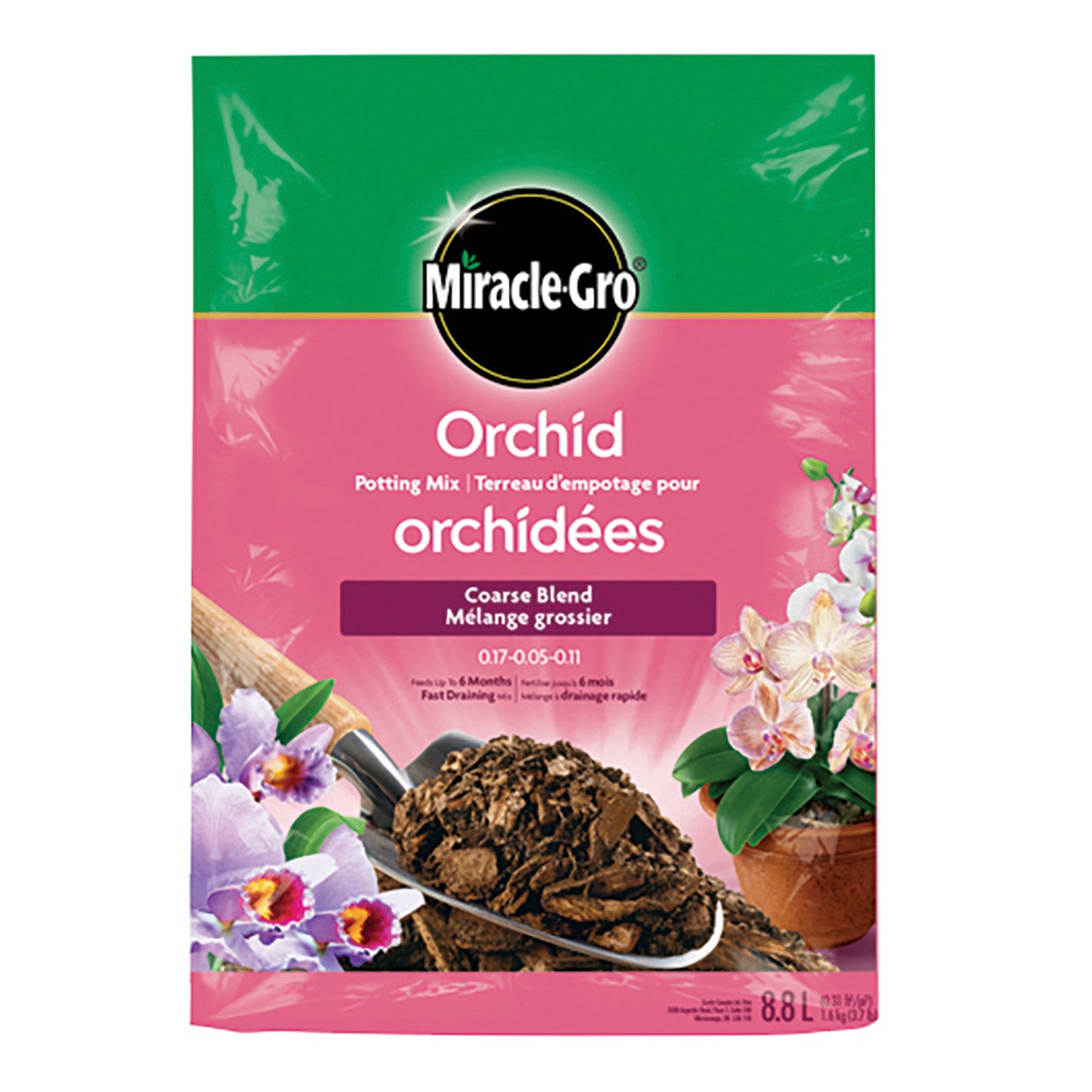 Miracle-Gro Orchid Potting Soil Mix 8.8L – Garden Girl