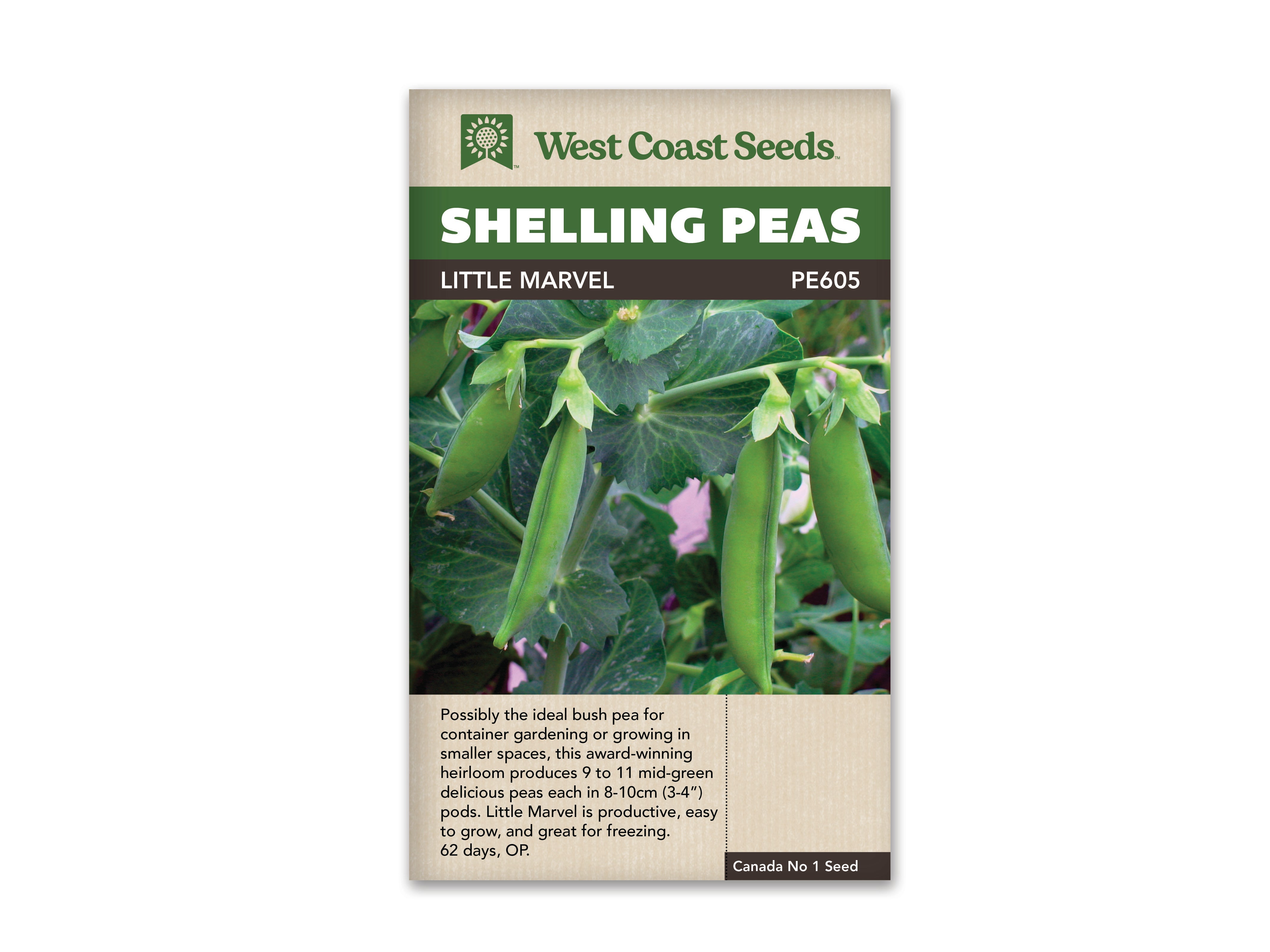 Peas Little Marvel WCS Seed SM – Garden Girl