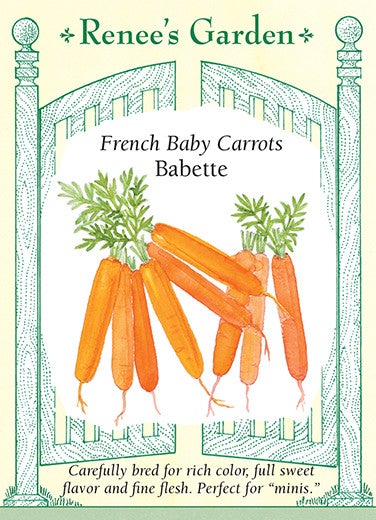 Carrot Baby French Babette – Garden Girl